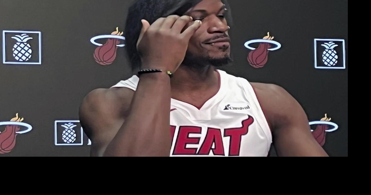 Jimmy Butler has a new look, and even the Miami Heat were surprised by it