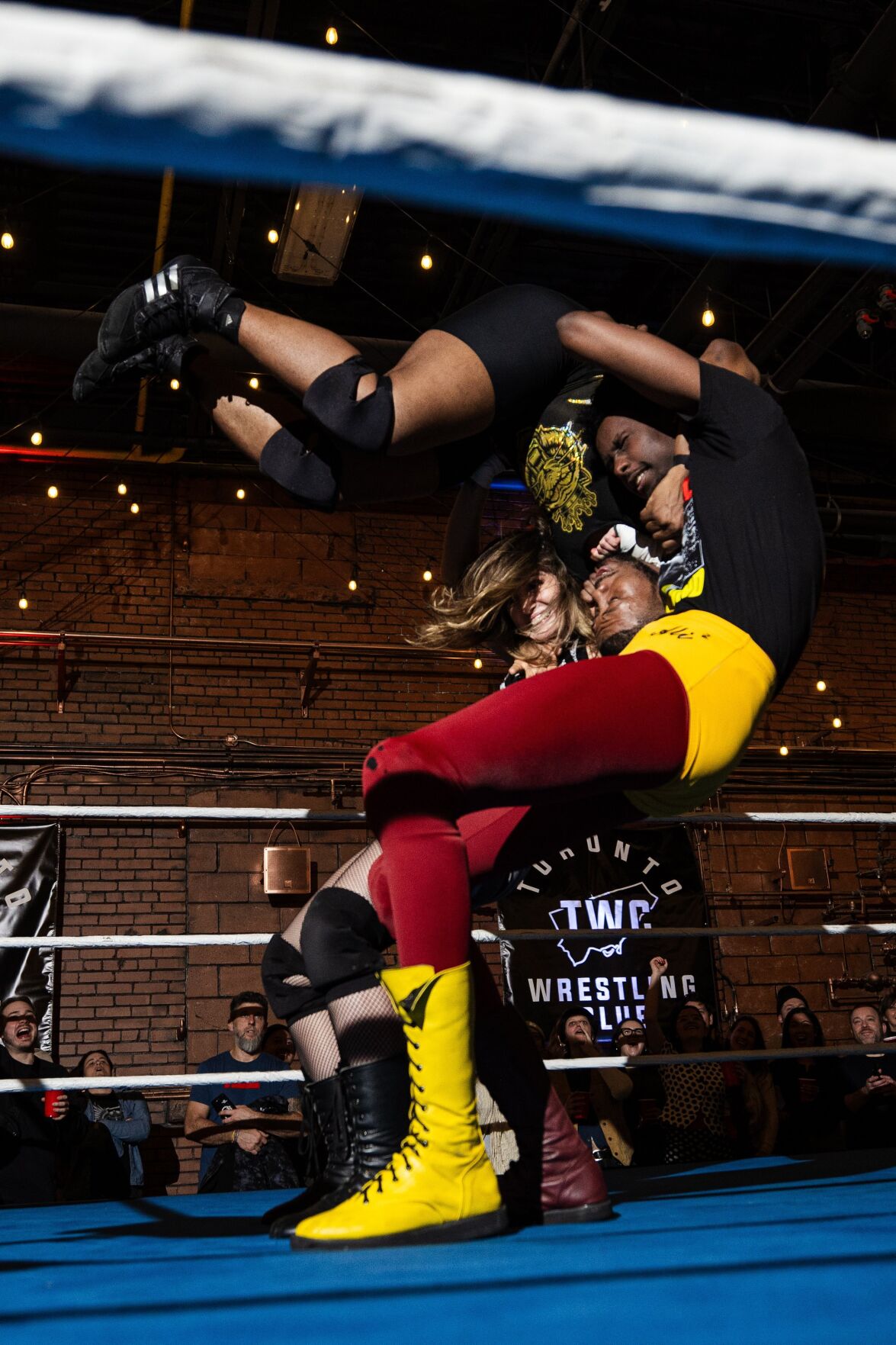 Toronto wrestling’s new contender. Here’s how it looked