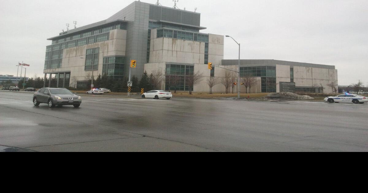 Map of Brampton courthouse