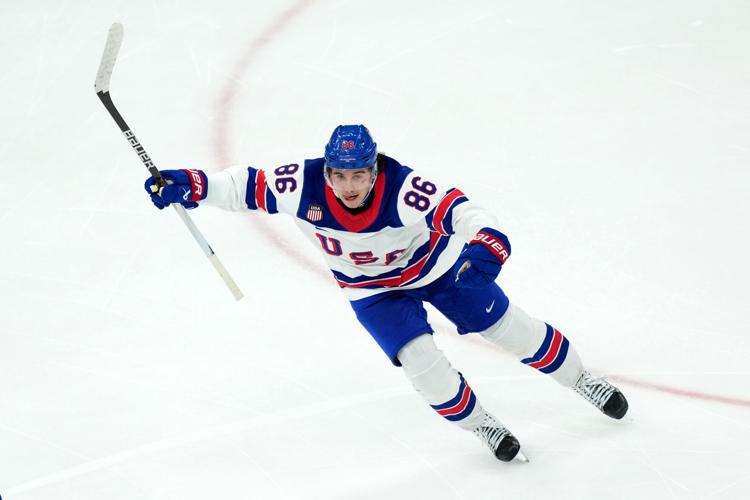 Jack Hughes lost teeth from a high-stick to the mouth before his ...