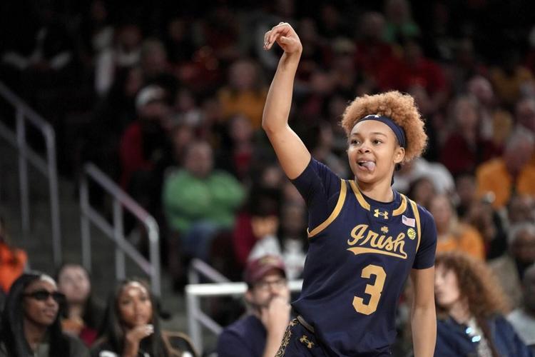 Notre Dame's Hannah Hidalgo is AP women's basketball player of the week
