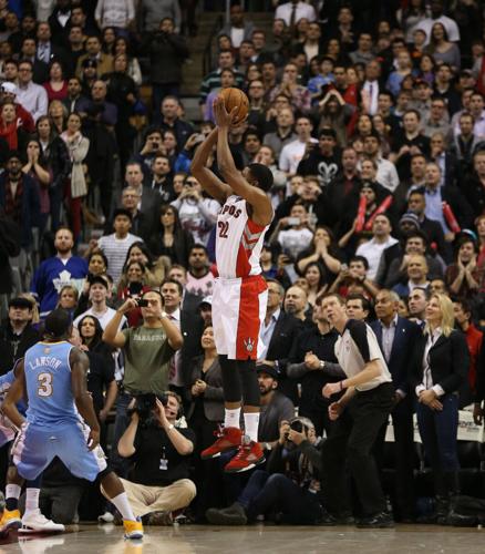Toronto Raptors surprise Denver Nuggets on Rudy Gay shot