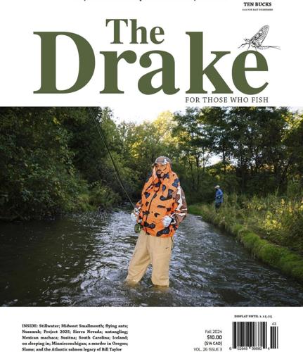 Drake appears on cover of fly-fishing magazine. Fans react