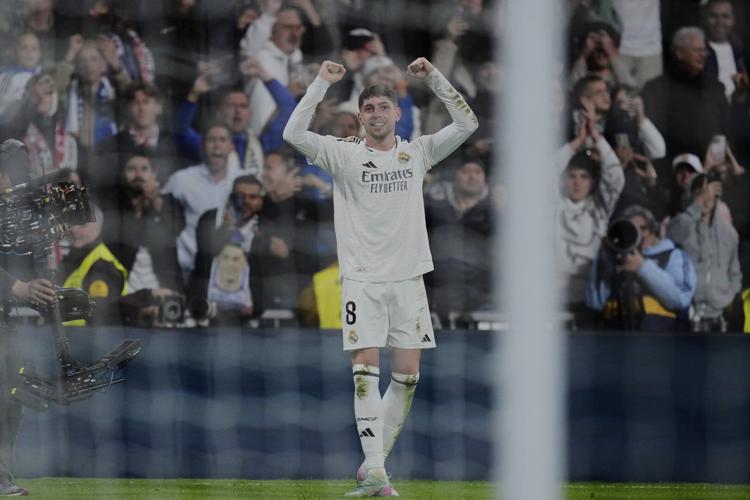 Valverde scores late in Real Madrid's 1-0 win as suspended Mbappé is jeered by some fans
