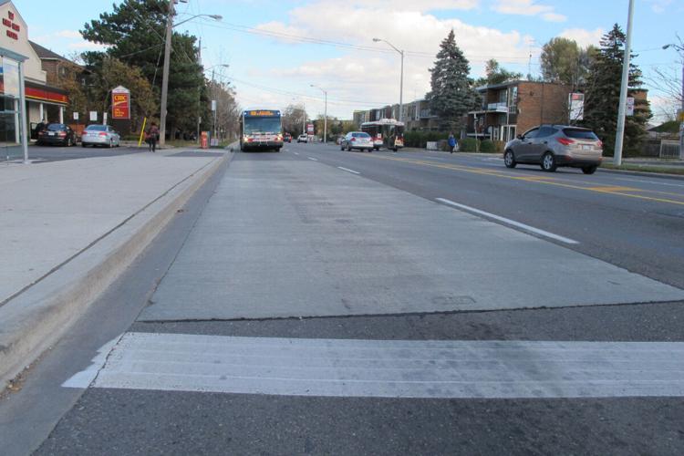 Concrete pads used to eliminate the worst bus knuckles: The Fixer