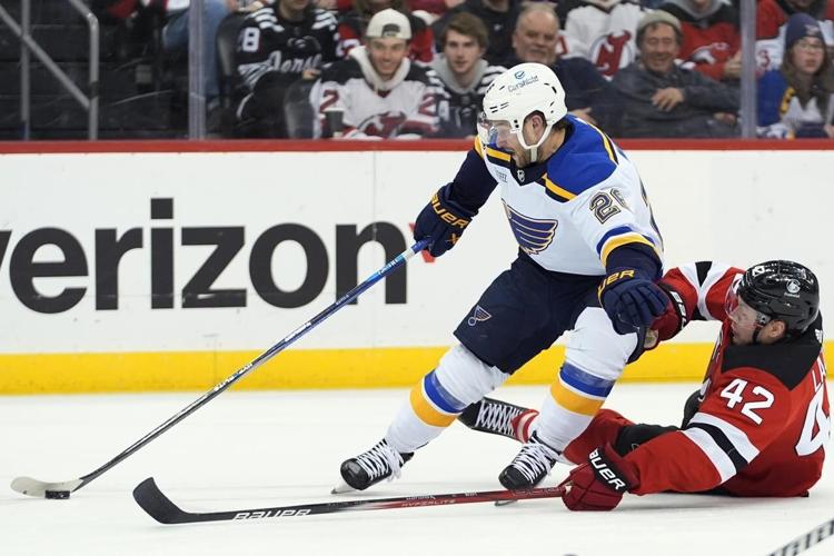 Meier scores 3 as Devils beat Blues and give interim coach Travis Green ...