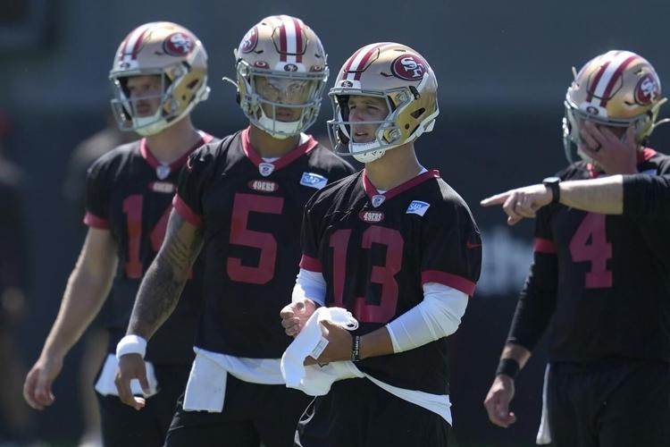 49ers QB Brock Purdy returns to practice for the first time since elbow ...