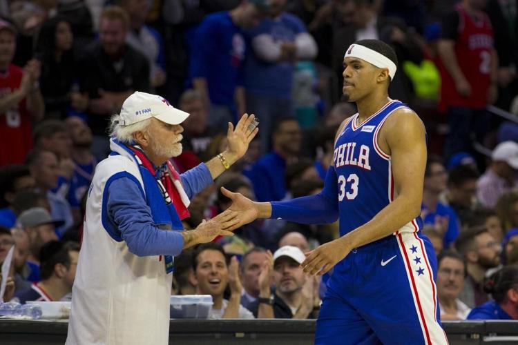 Love him or hate him, Sixers’ ‘Sixth Man’ superfan is hard to miss