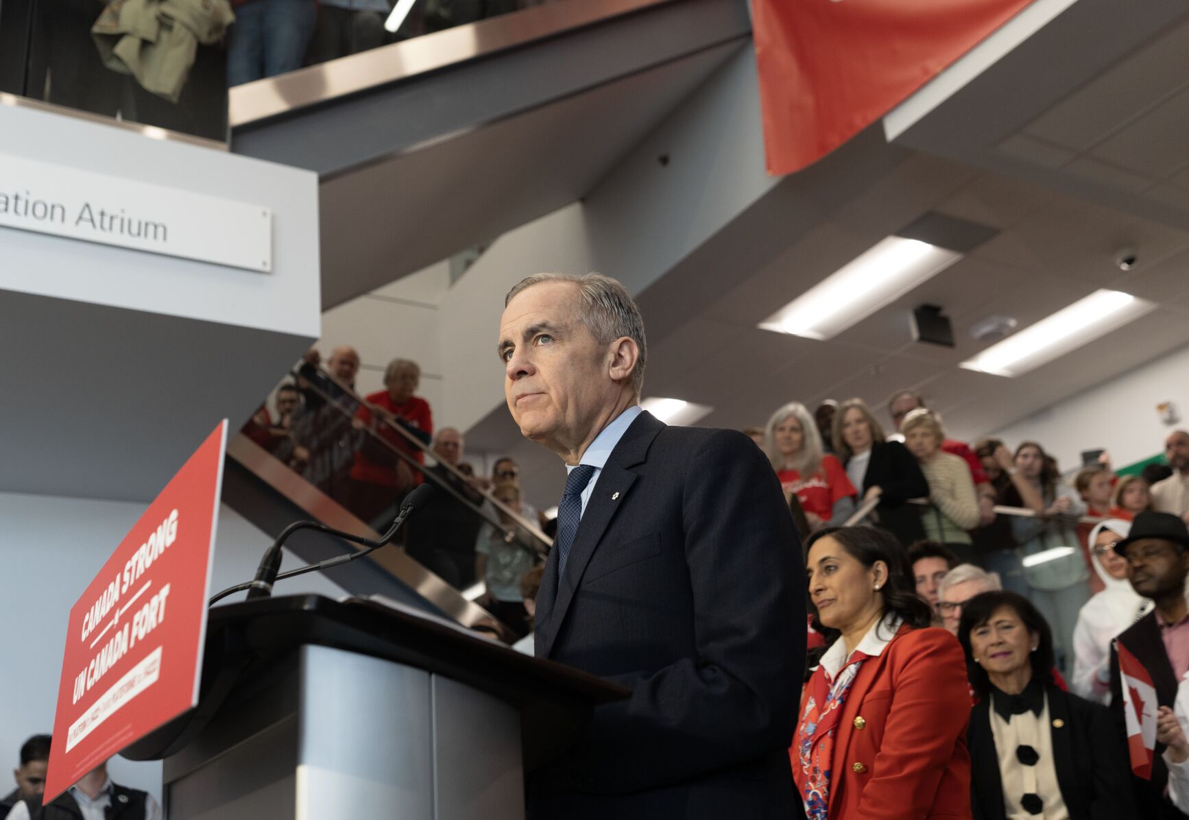Mark Carney unveils Liberal party’s costed election platform