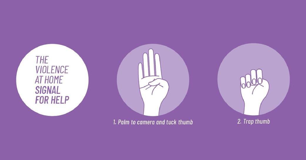 Hand signal designed by Canadian advocates and spread on TikTok helped ...