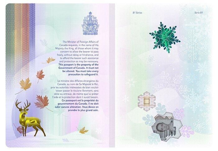 Canada unveils new passport design