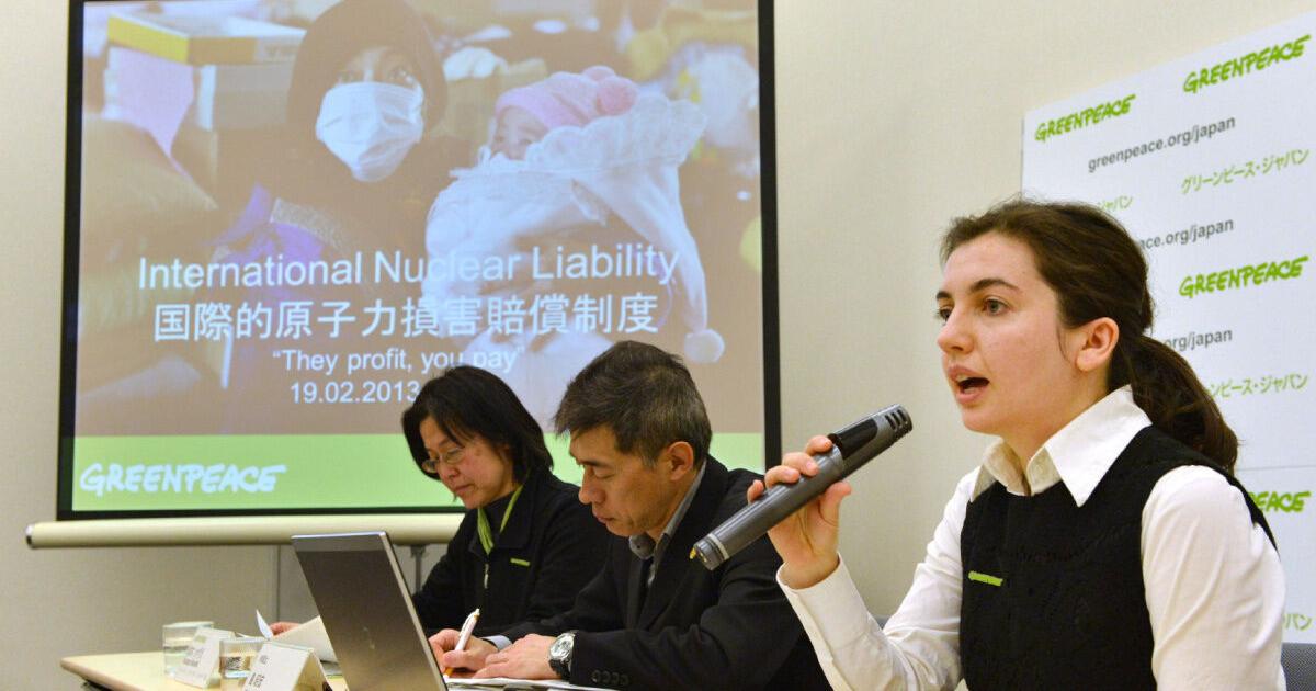 End cap on nuclear liability, Greenpeace tells Ottawa