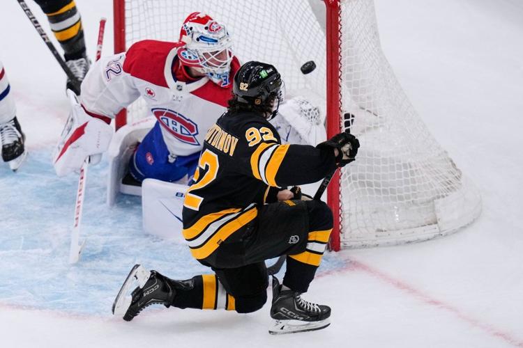 Montreal Canadiens thump Boston Bruins 6-2 in fight-filled affair