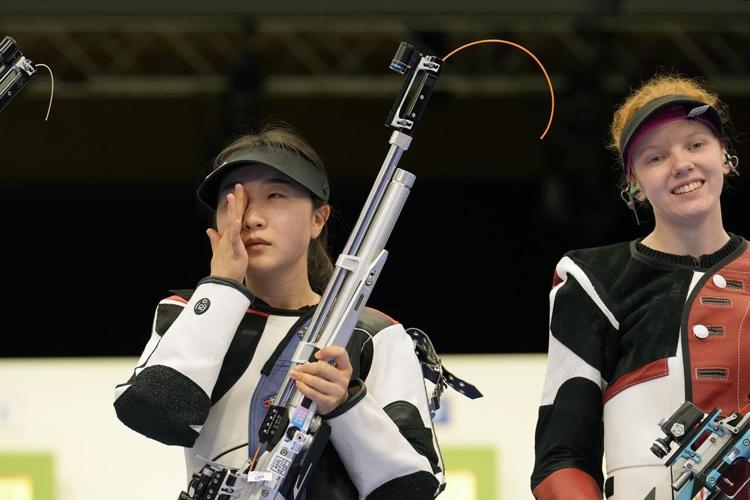 Teenage South Korea shooter Ban Hyojin takes Olympic gold by .1 of a ...