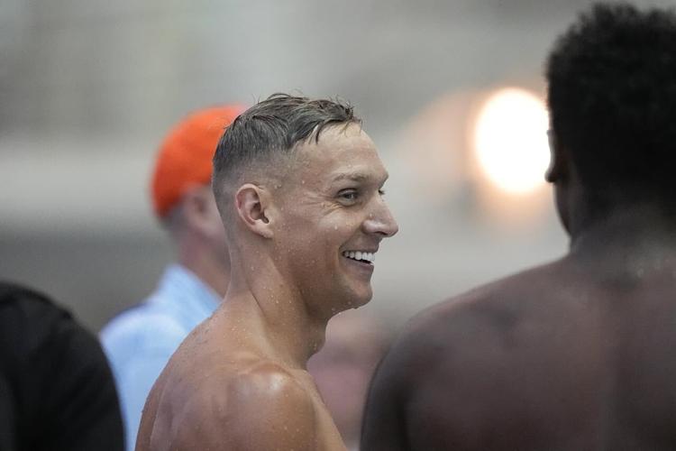 Olympic star Caeleb Dressel returns to pool in Atlanta, first meet in ...