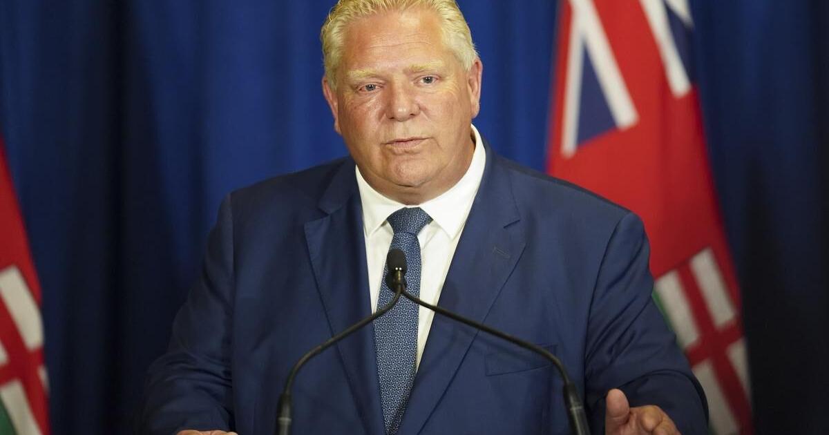 Doug Ford asks Bank of Canada to stop hikes