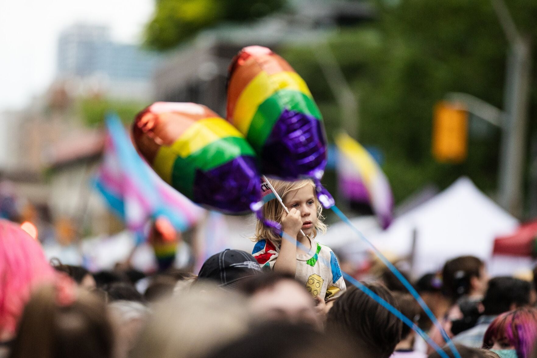 Thousands walk in Toronto’s annual Trans and Dyke Marches