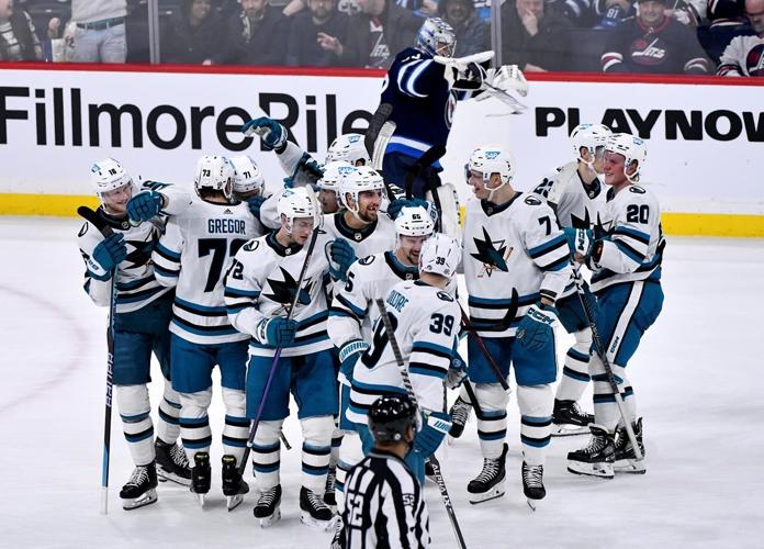Reimer shines, Sharks rally to ground Jets 3-2 in overtime