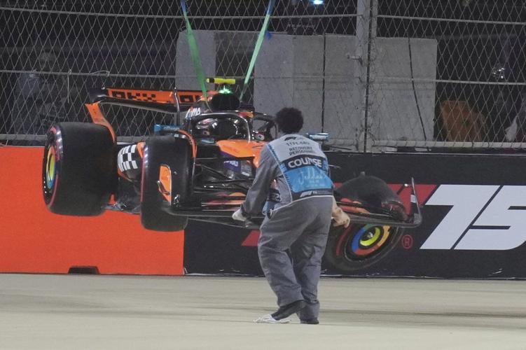 McLaren driver Oscar Piastri wins F1's Saudi Arabian Grand Prix to take overall lead