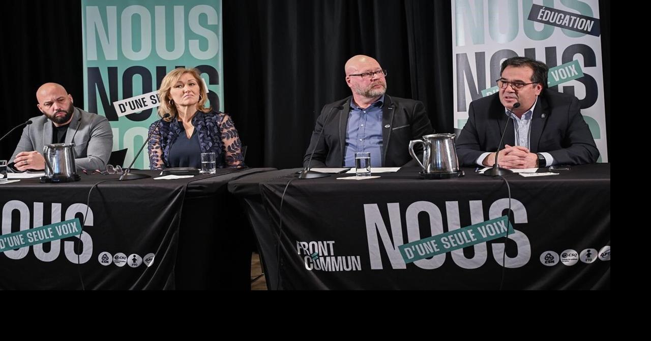 Quebec's 'common front' public sector unions will vote on new contract