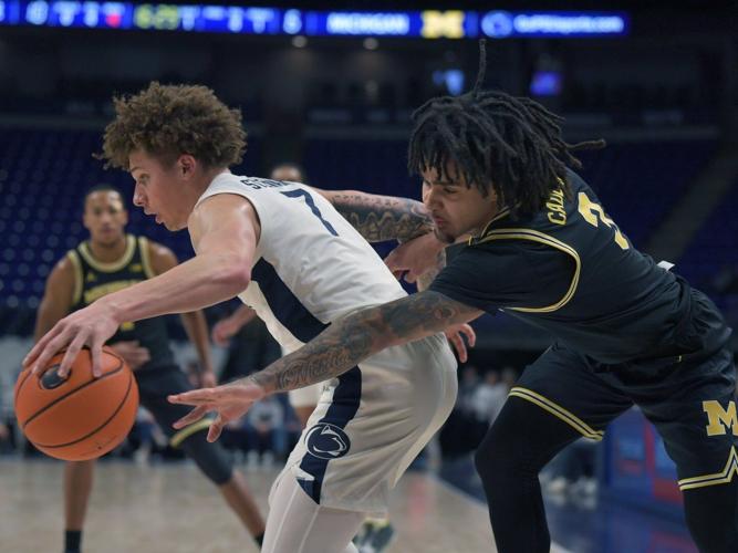Cason leads No. 2 Michigan to 74-72 win over Penn State