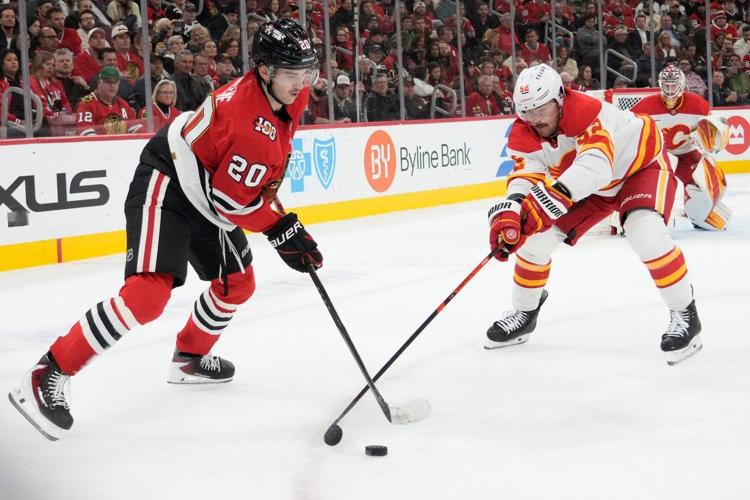 Connor Bedard scores 3 times as Blackhawks smother Flames 5-2