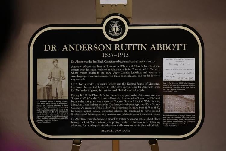 Canada’s first Black doctors honoured with plaques in Toronto