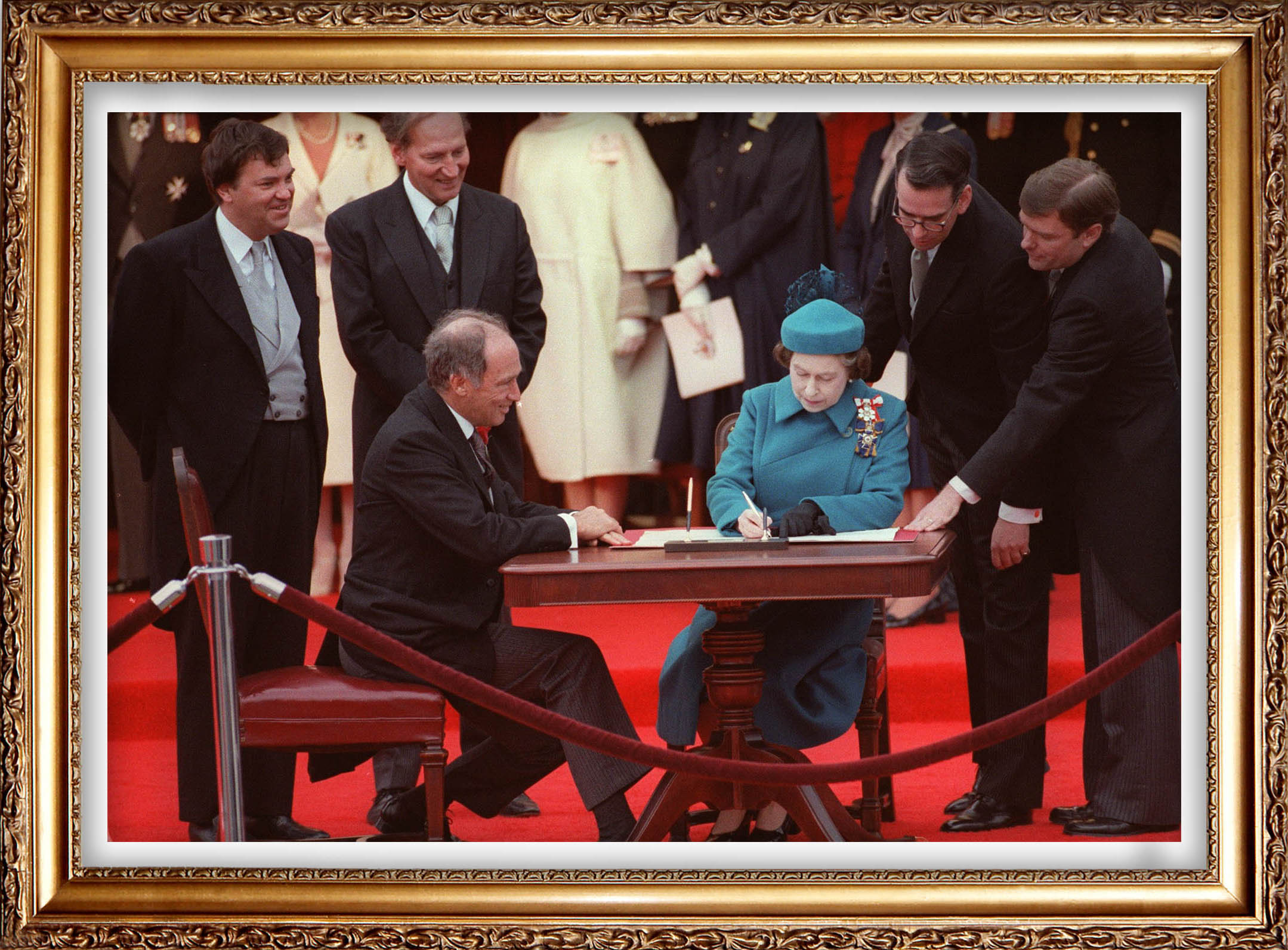 The story behind 12 photos of Queen Elizabeth II in Canada