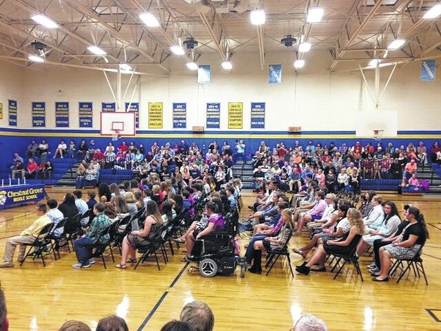 Chestnut Grove Middle School Holds Ceremony | Local News ...