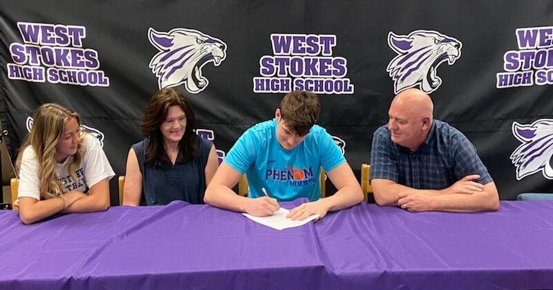 West Stokes' Studer signs with Roanoke College | Sports | thestokesnews.com