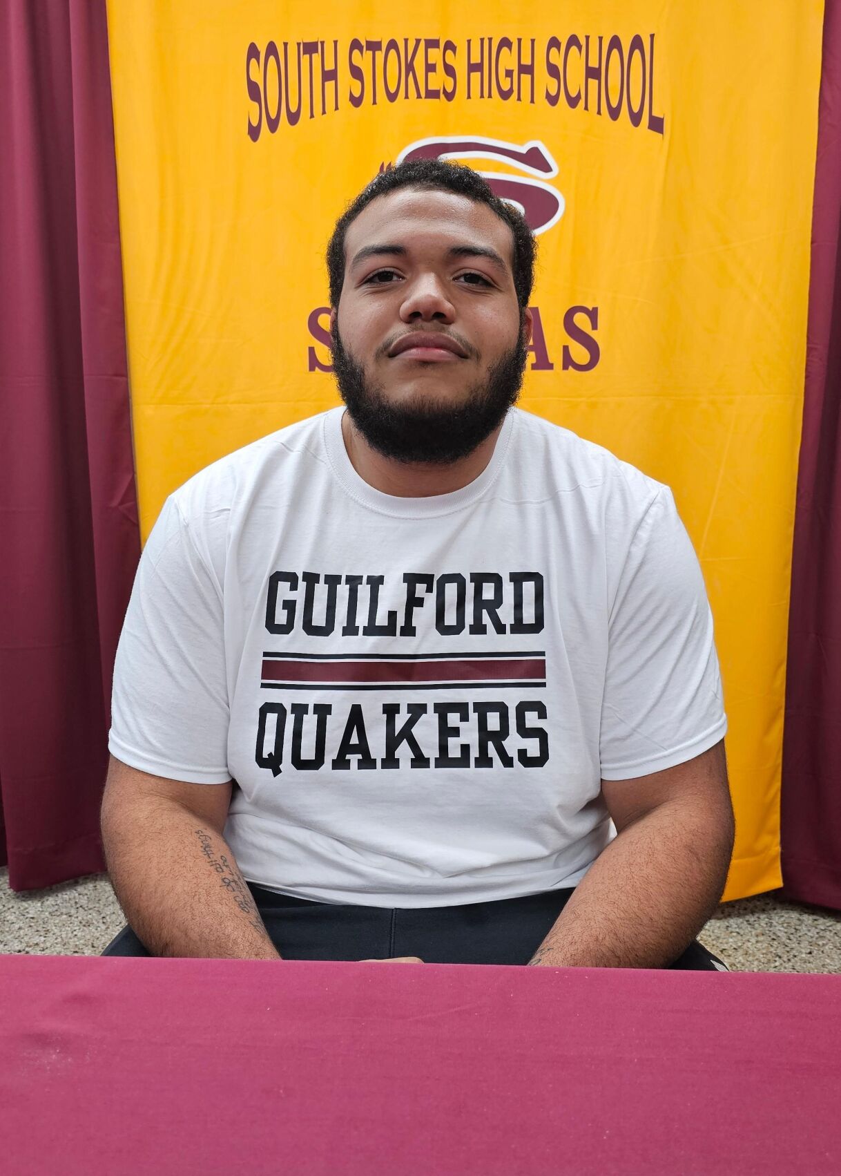 Galloway signs with Guilford College - BVM Sports