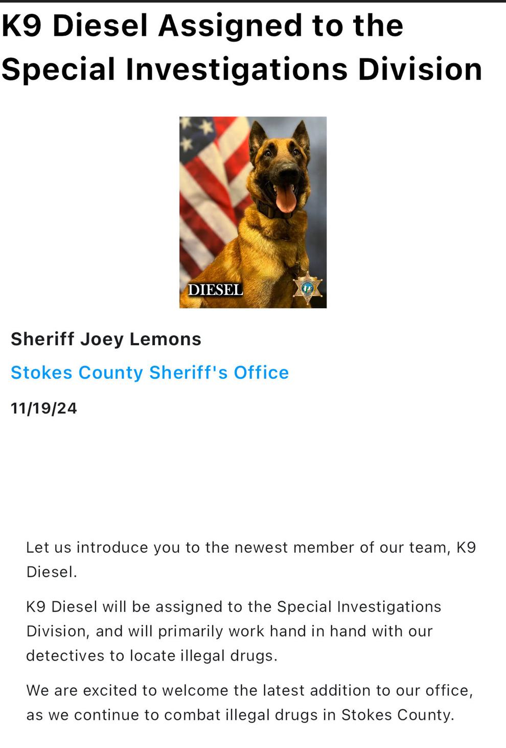 Stokes County Sheriff's Office launches public safety app | News ...