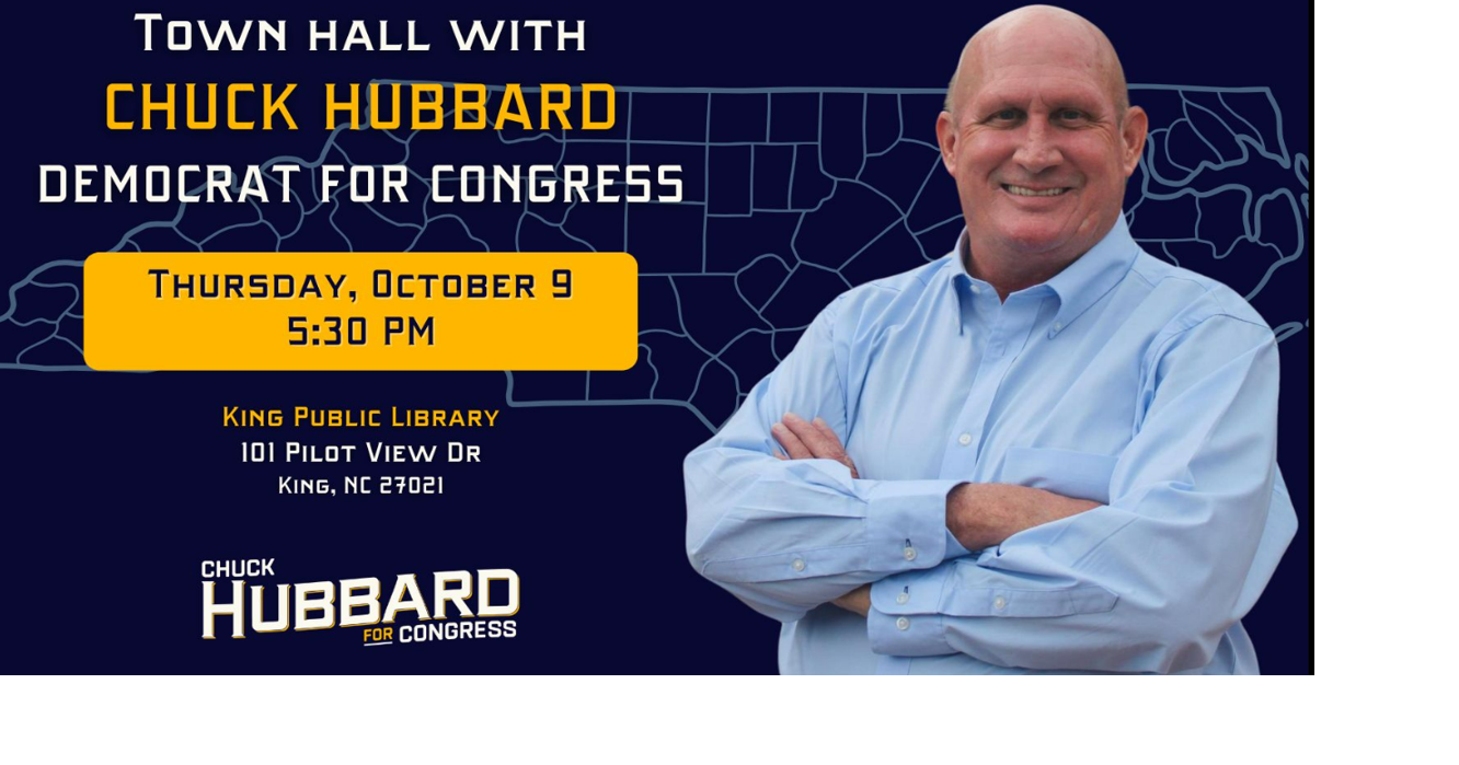 Chuck Hubbard hosts Town Hall for NC’s Fifth District | News ...