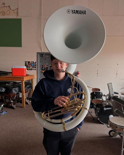 high school tuba