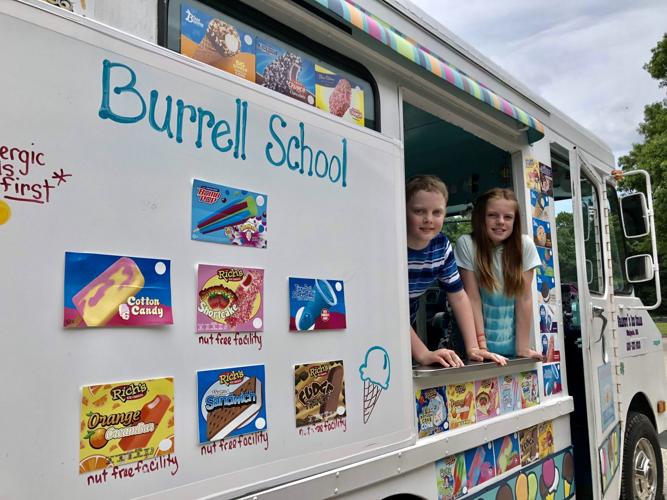 Burrell School students get free ice cream in a salute to a very cool ...