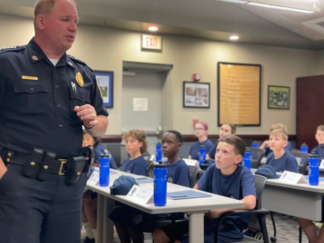 Kids participate in Foxboro Youth Police Academy | Local News ...