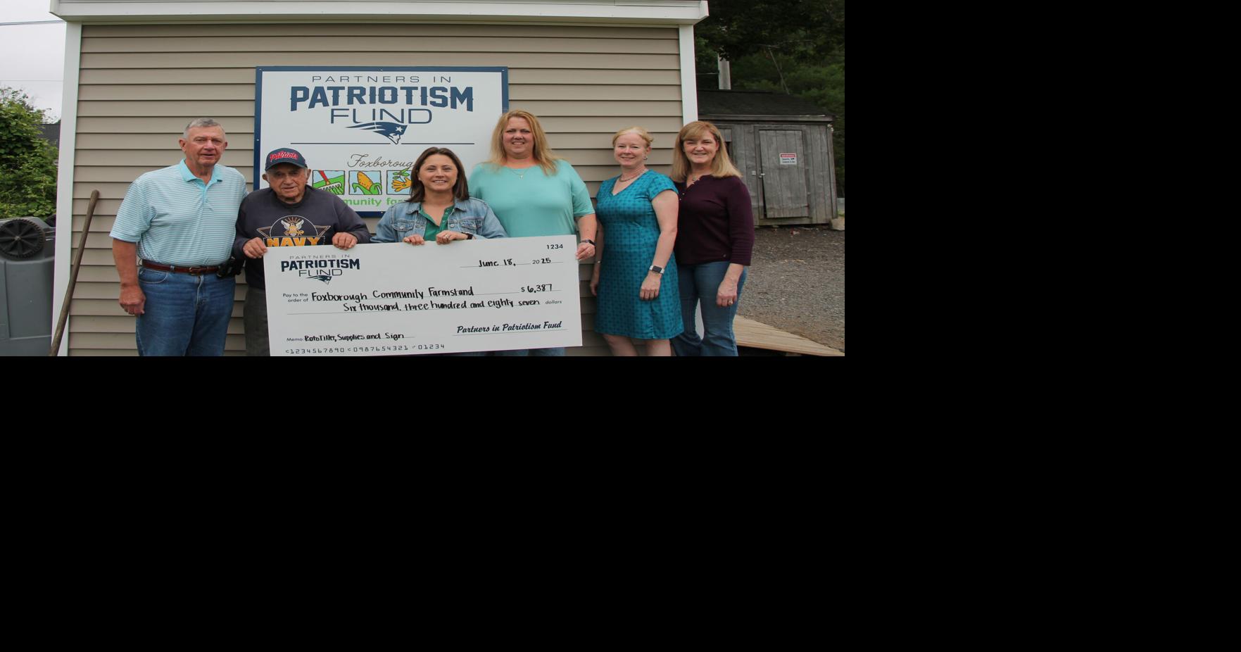 Foxboro Community Farmstand receives more than $6,000 from Partners in ...