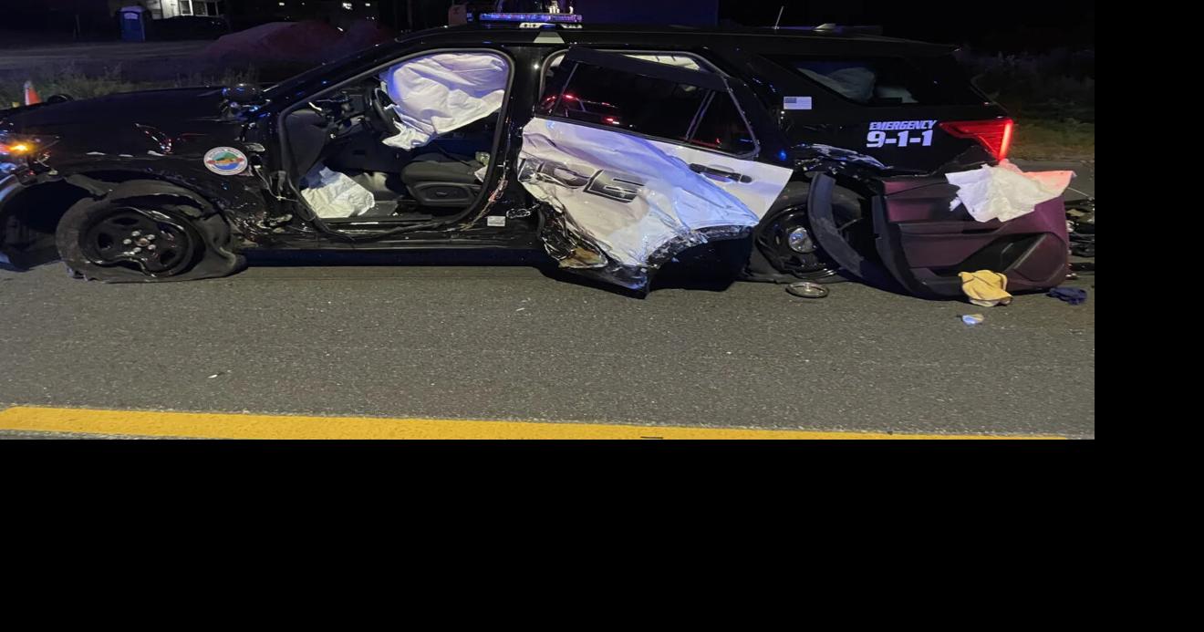 Alleged drunk driver crashes into Dighton police cruiser, injures cop ...