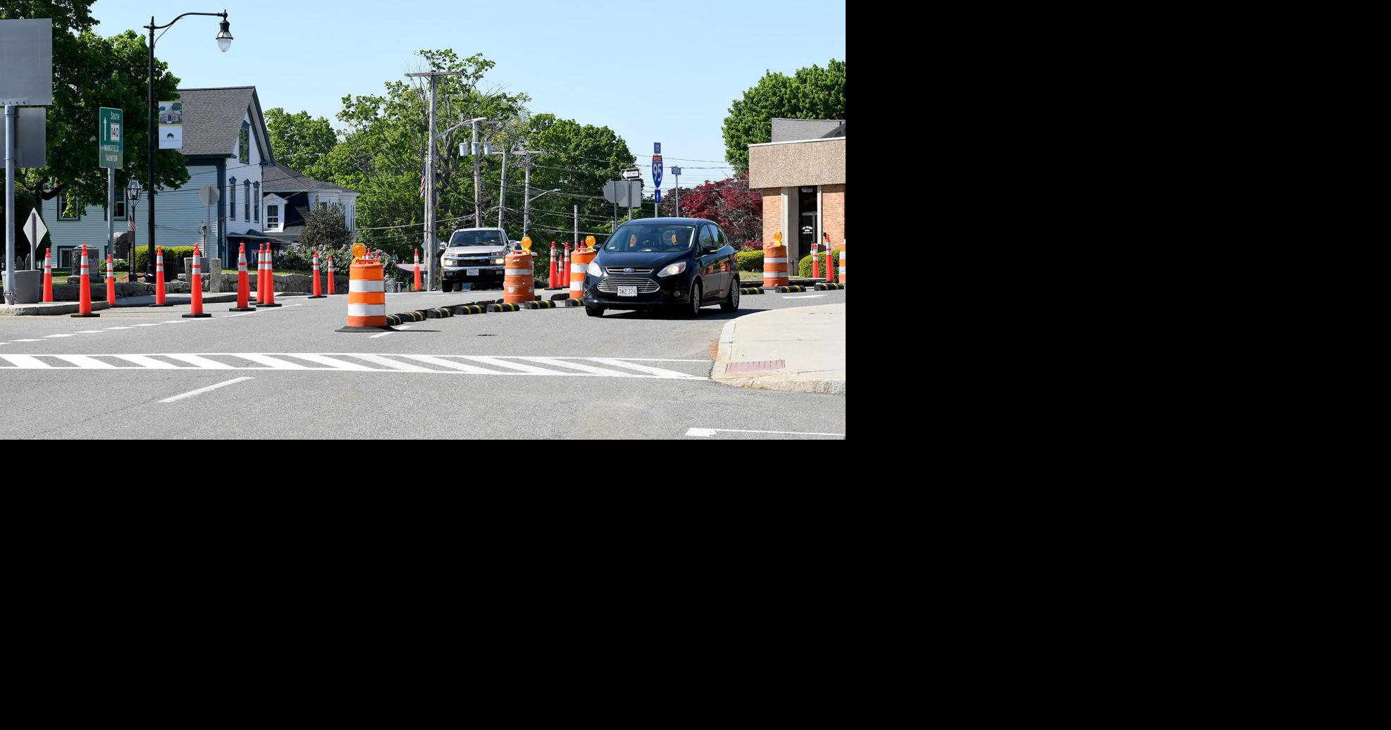 Unpopular parallel parking around Foxboro Common to be pulled, angled ...