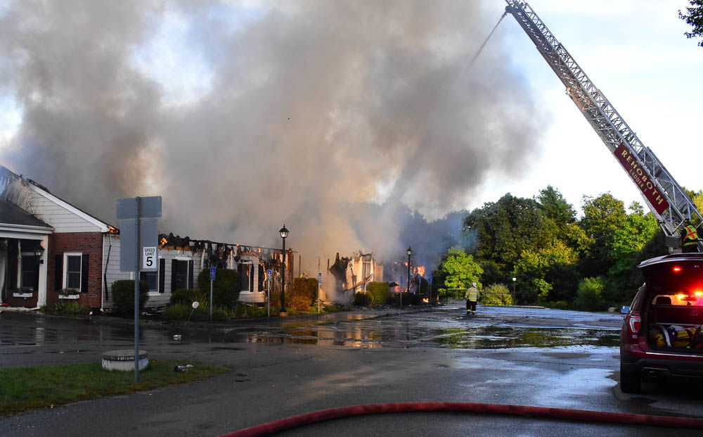 Official vows Rehoboth center will be rebuilt from the ashes as seniors ...