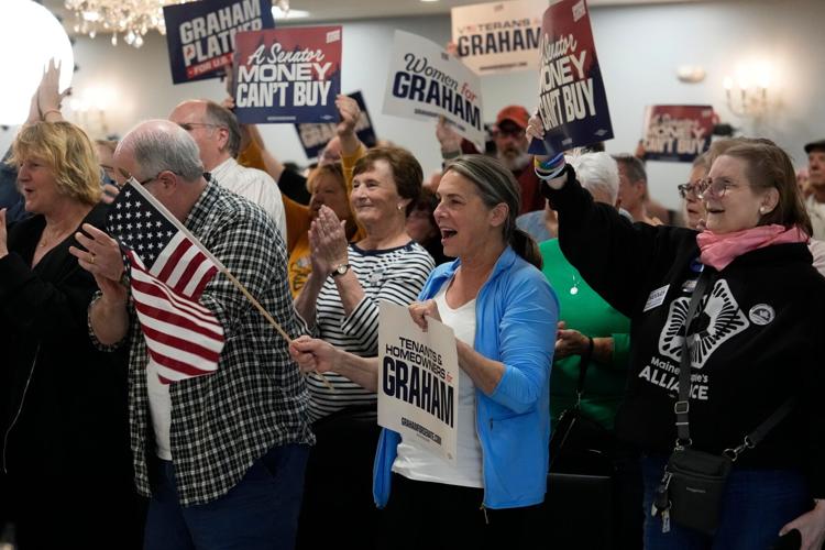 Democrat Graham Platner will try to unseat GOP Sen. Susan Collins in a ...