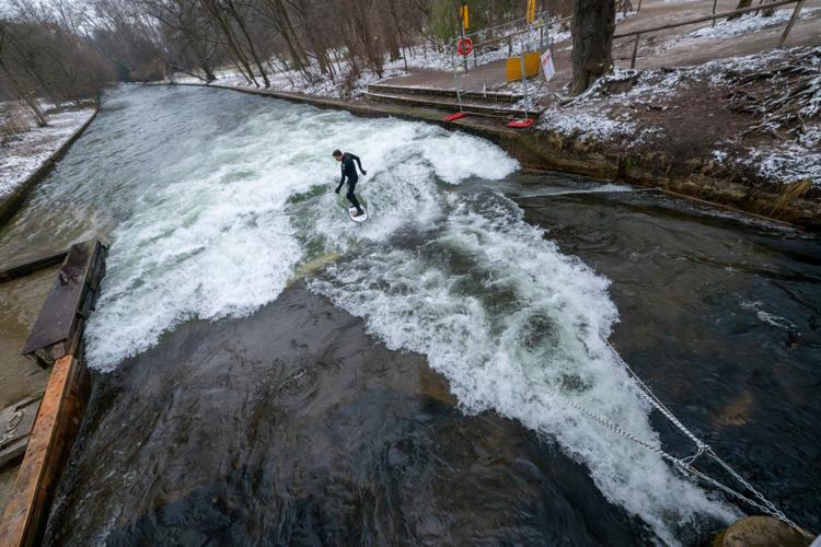 Debate over surfing in German park gets gnarly after city removes wave ...