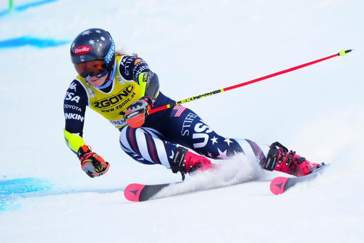 Julia Scheib of Austria uses strong final run to win giant slalom ...