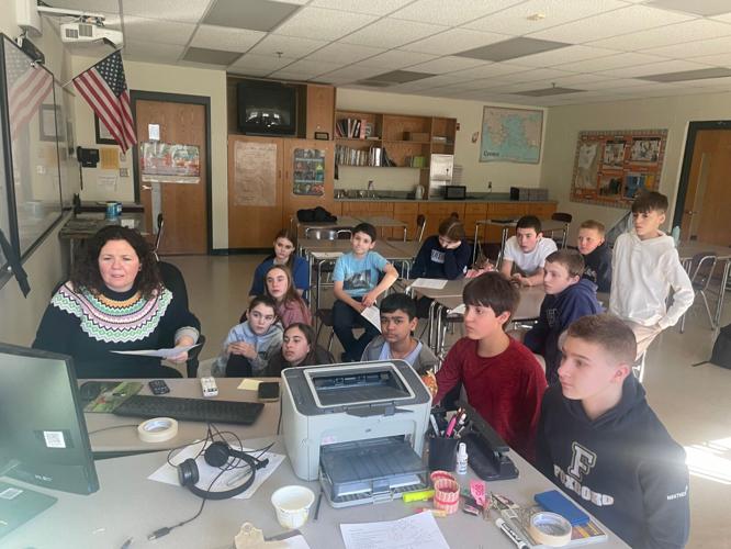 Foxboro students hear eyewitness account from Holocaust survivor ...