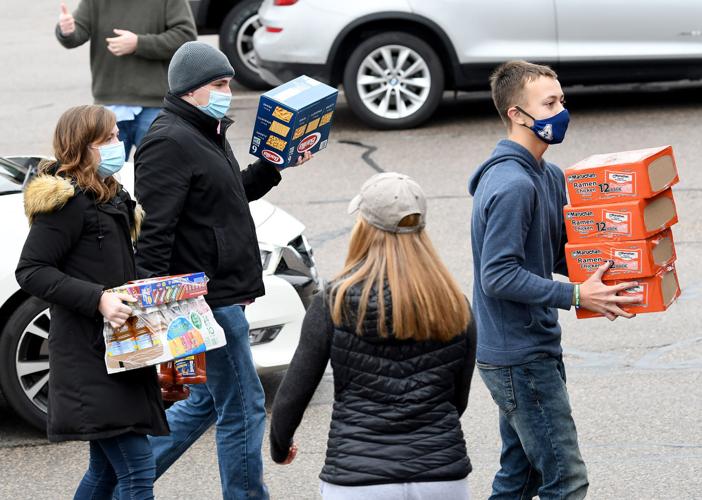 Drive-thru food collection in Attleboro shows spirit of giving ...