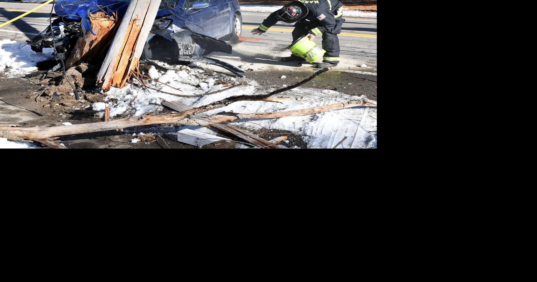 Driver seriously injured after crashing into utility pole in Mansfield ...
