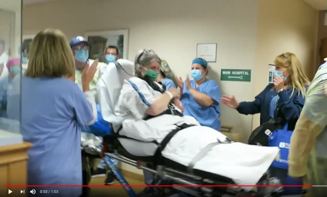 Sturdy Memorial Hospital in Attleboro celebrates victories over virus ...