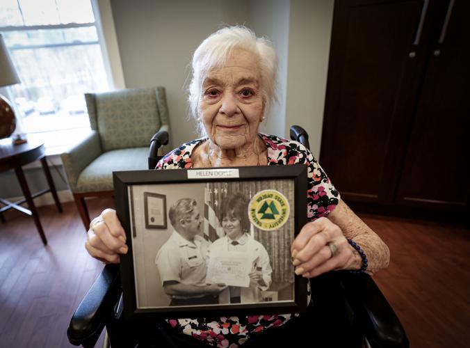 90-year-old retired U.S. Air Force capt. and Attleboro native Helen ...