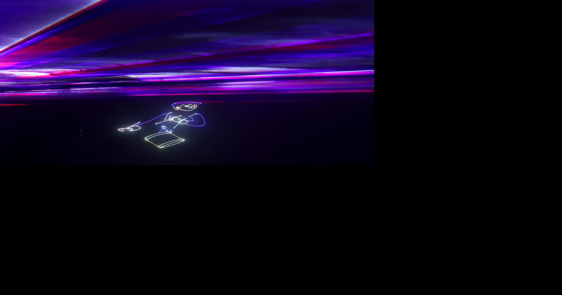 Laser show lights up sky in Attleboro for Independence Day celebration ...