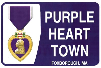 'Purple Heart' signs to be erected on dozen of Foxboro streets | Local ...